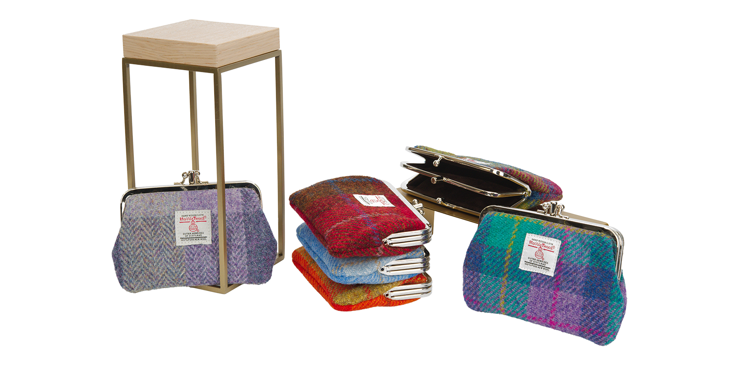 Double Clasp Purses – Harris Tweed Isle of Harris