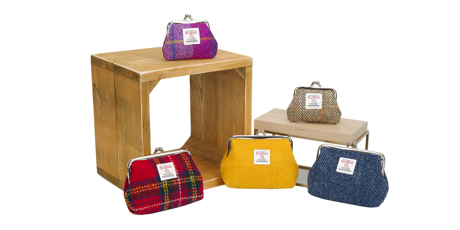 Single Clasp Purses – Harris Tweed Isle of Harris