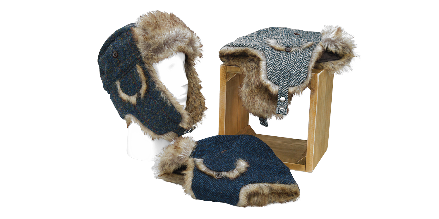 Trapper Hats – Harris Tweed Isle of Harris