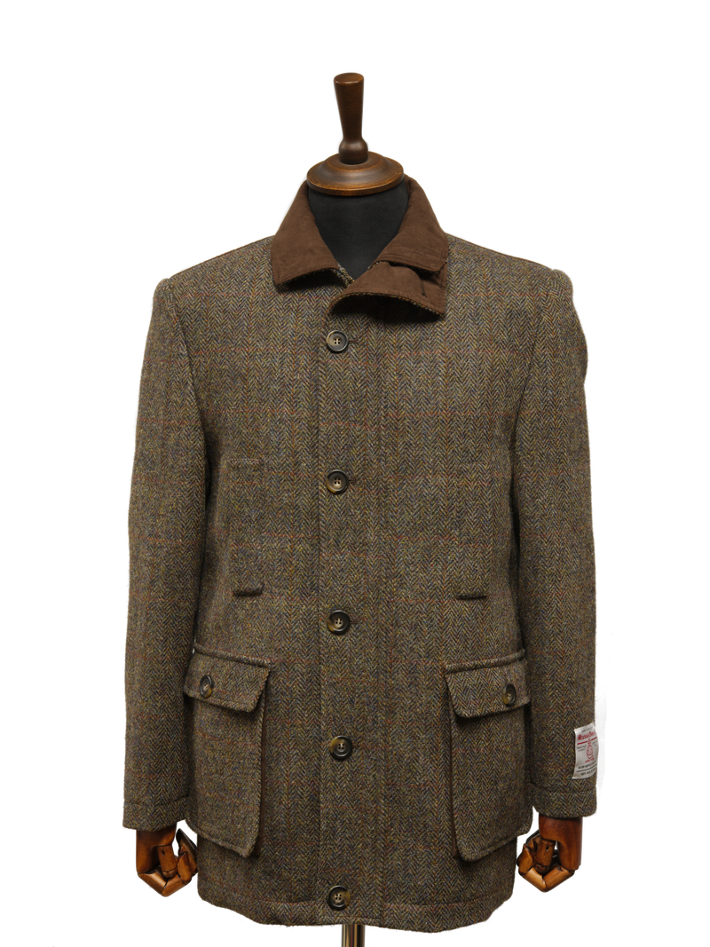 Harris Tweed Boyd Field Coat HB40 – Harris Tweed Isle of Harris