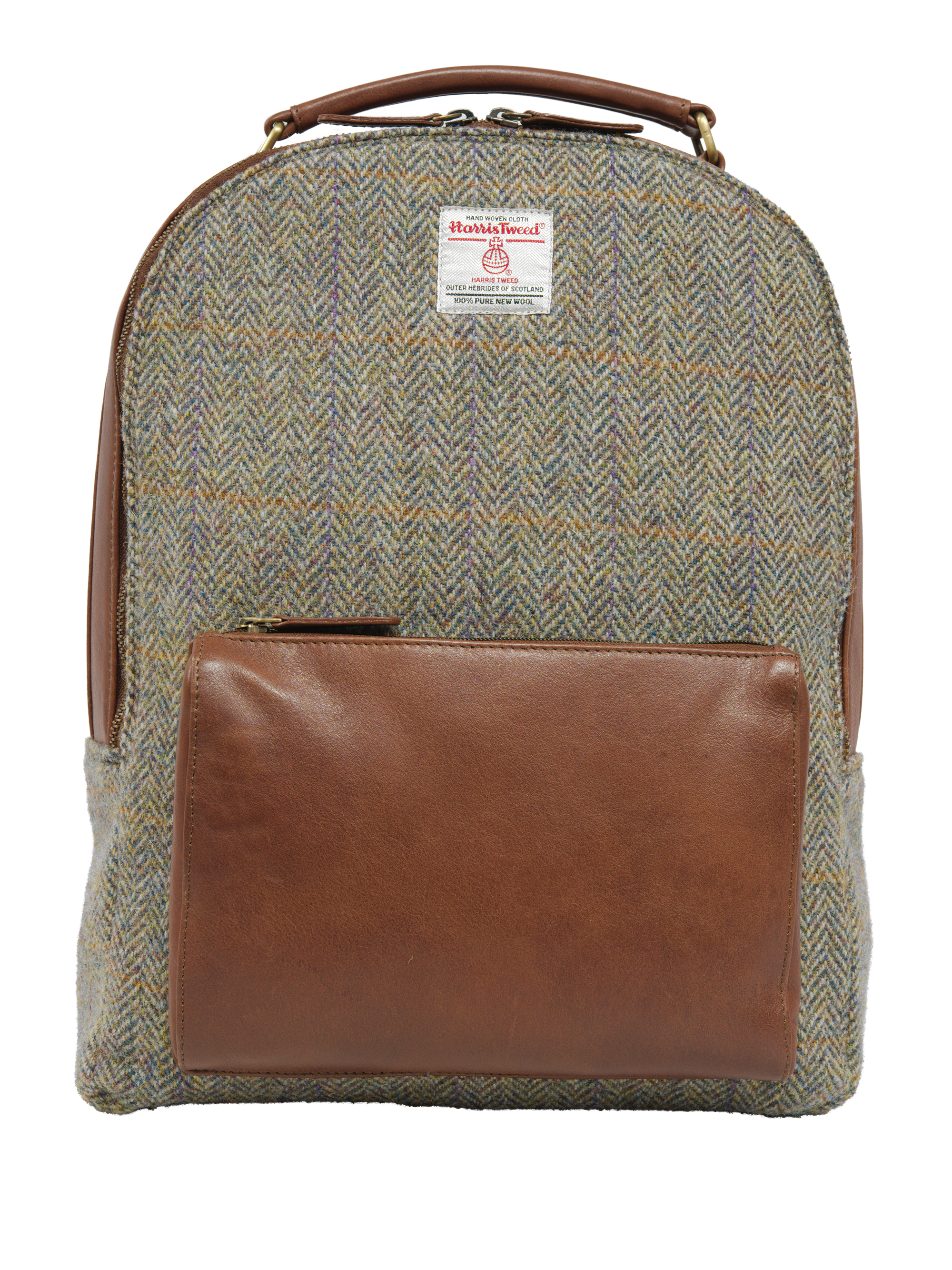 Harris Tweed Lewis Backpack HB107 – Harris Tweed Isle of Harris