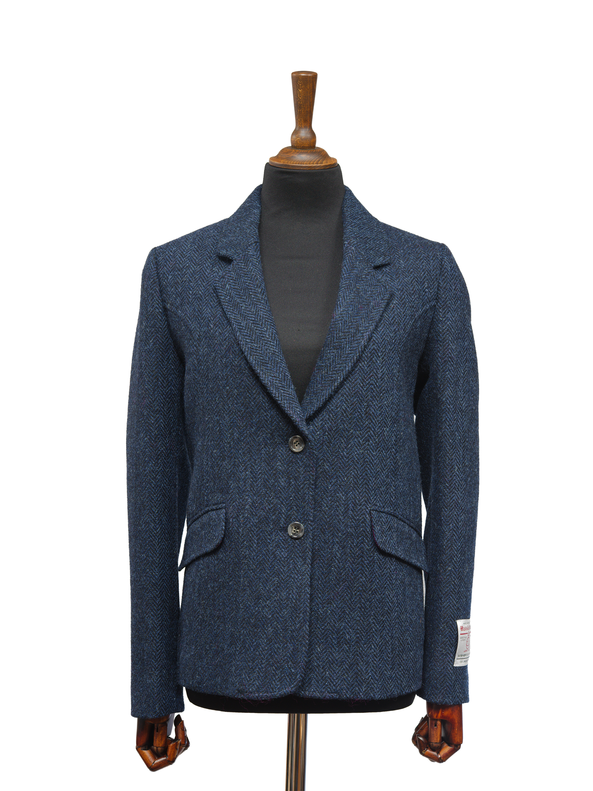 Harris Tweed Millie Jacket Navy Herringbone – Harris Tweed Isle of Harris